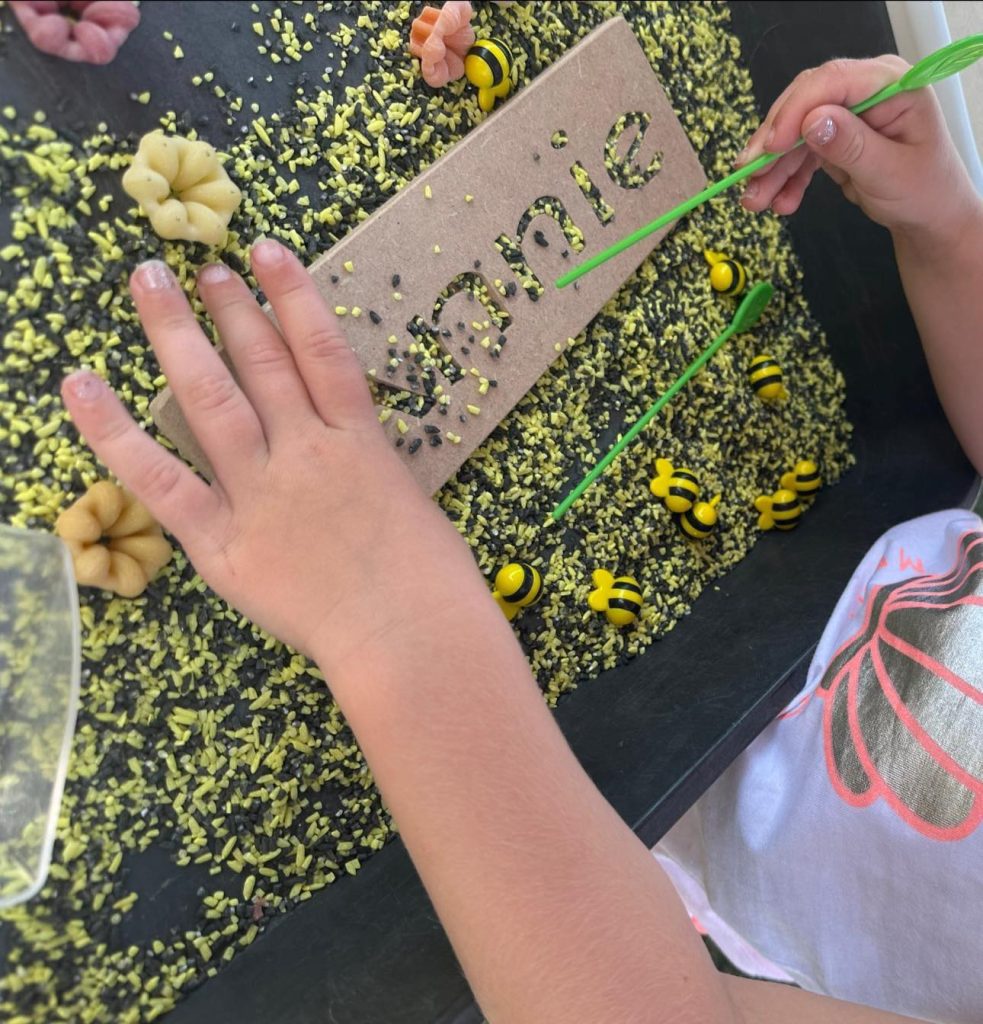 Personalised Name Board - Ideal for tracing, pre writing, and rice and ...