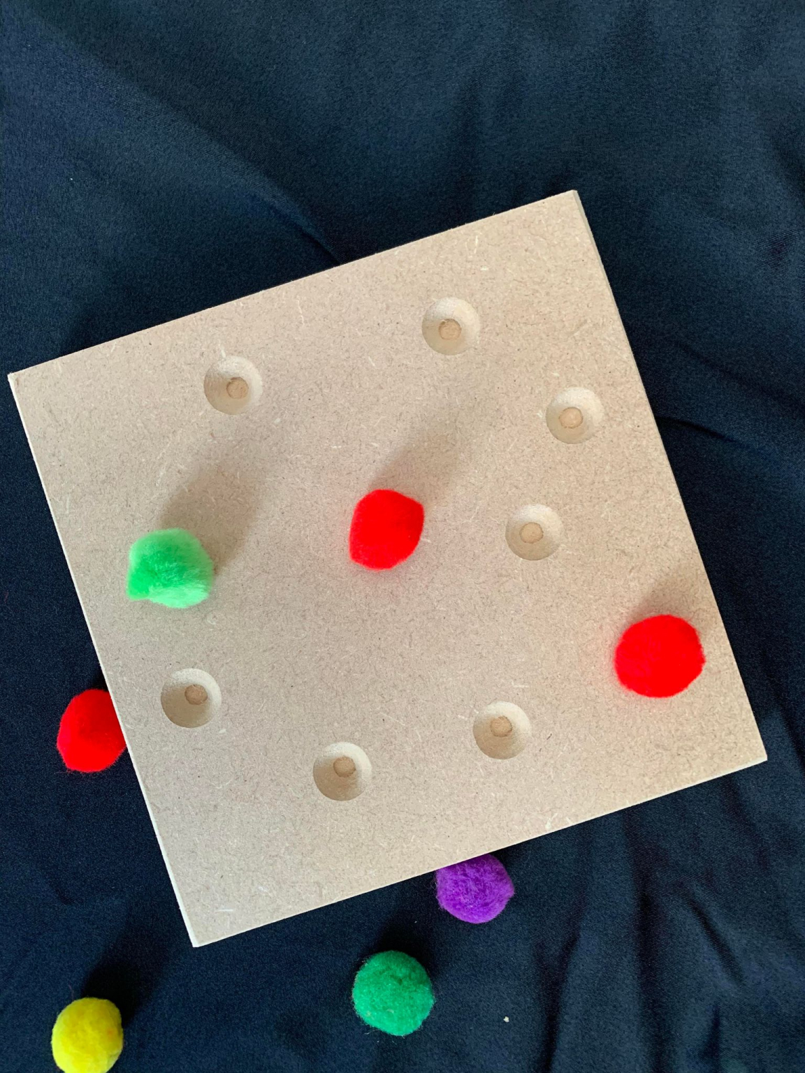 Fine Motor Skills Square Shape - Woodings Woodshack