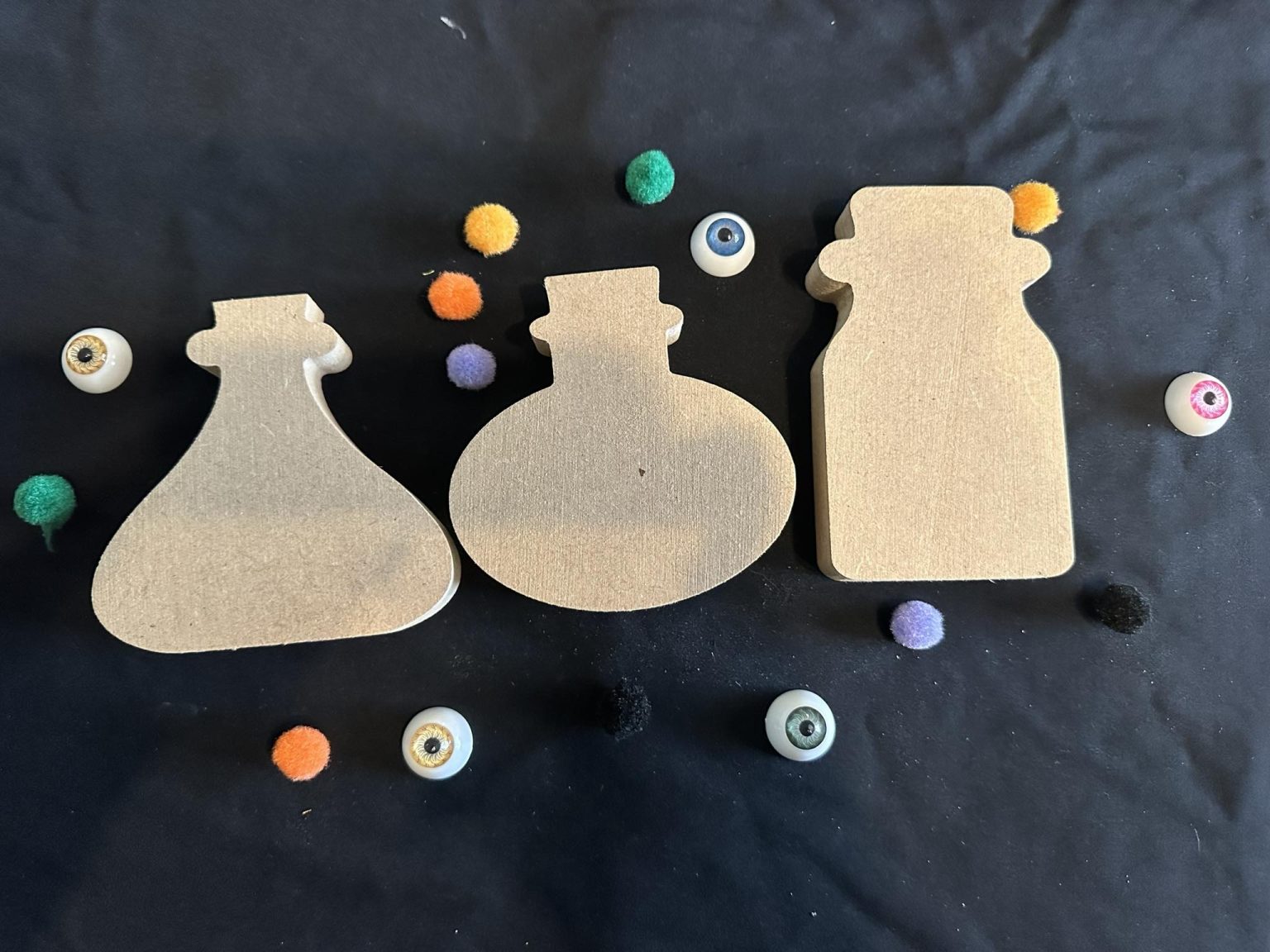 Potion bottle shapes - Woodings Woodshack